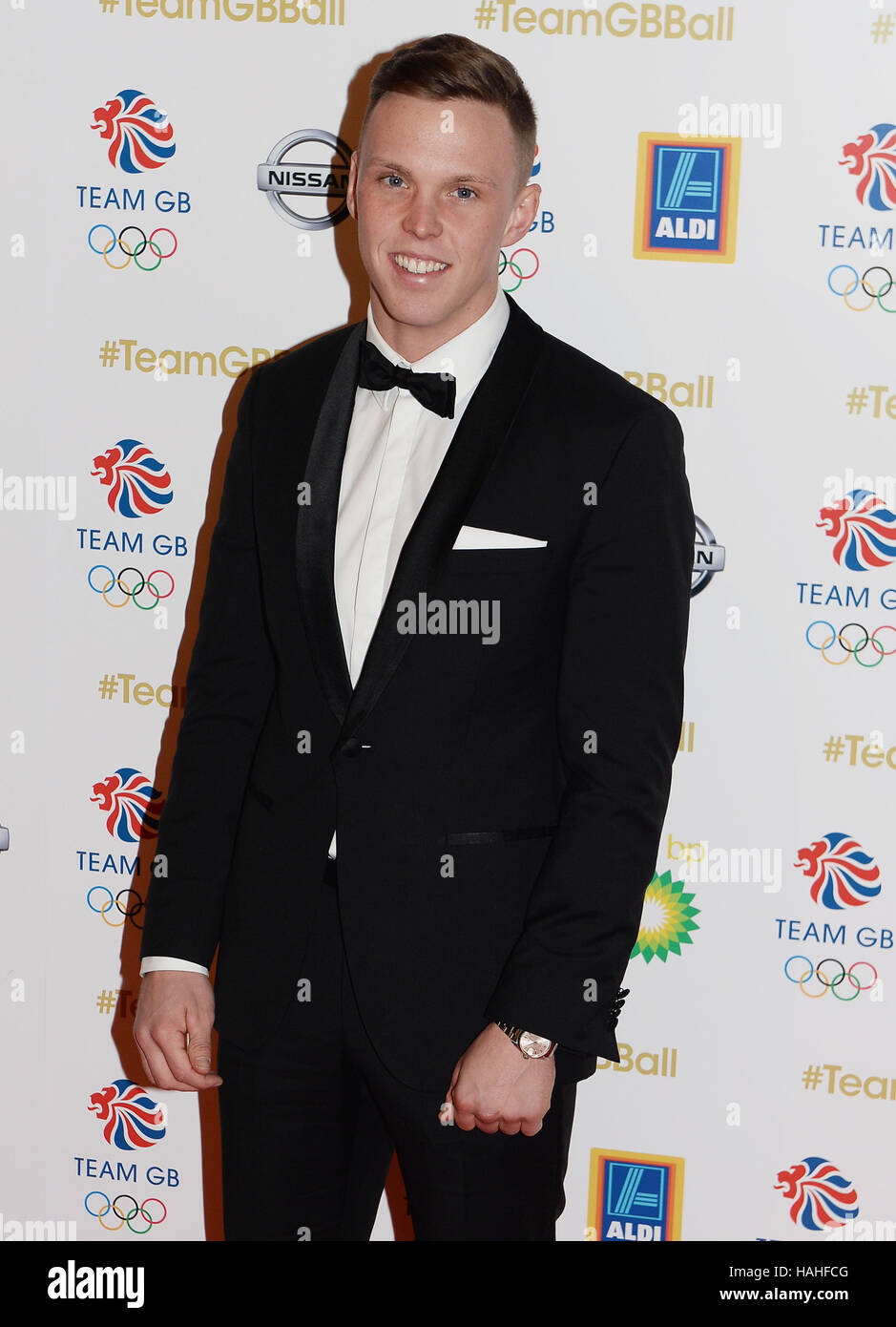 Joe Clarke attends the Team GB Ball at Battersea Evolution in London ...