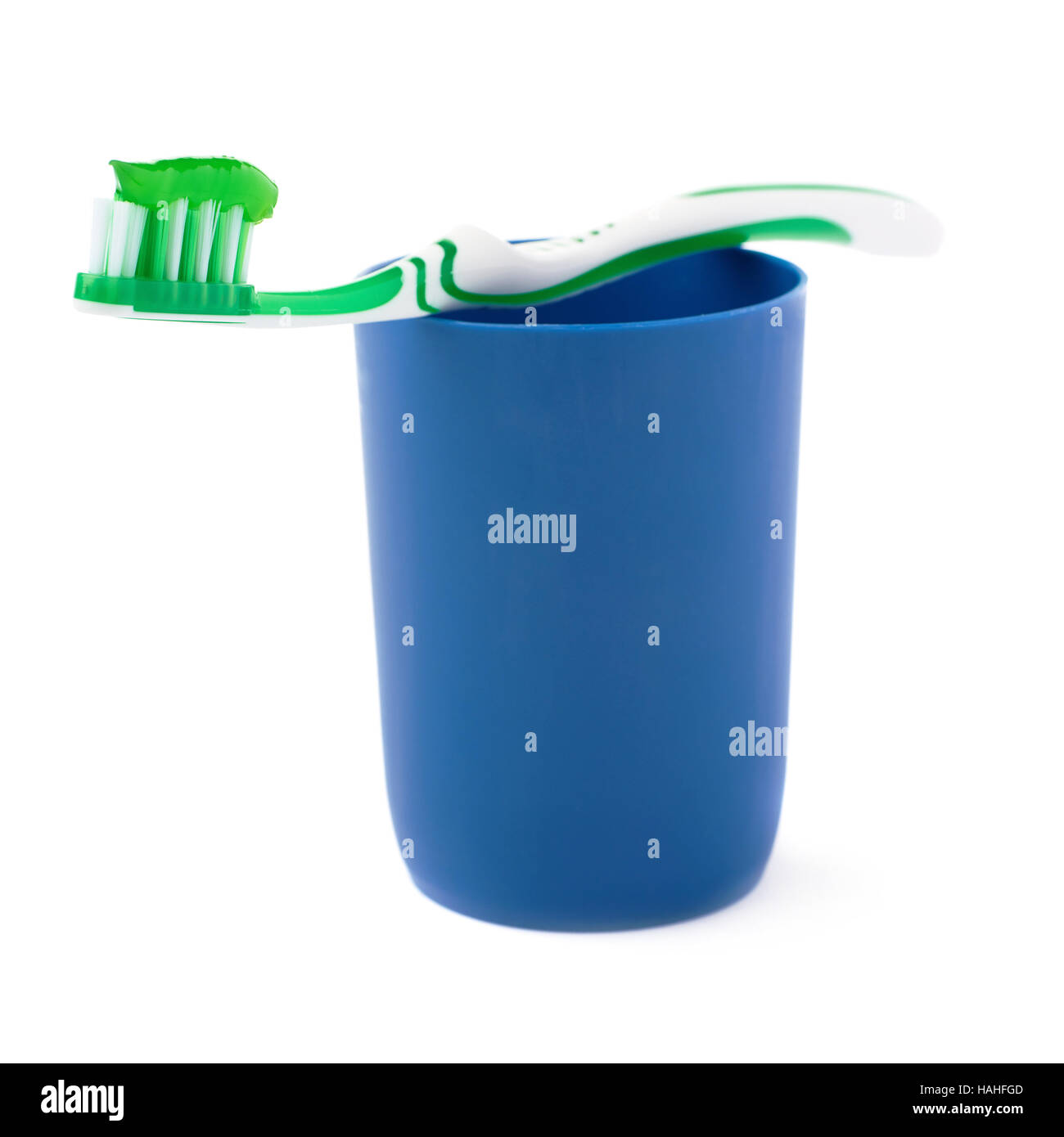 Blue glass paste cup hi-res stock photography and images - Alamy