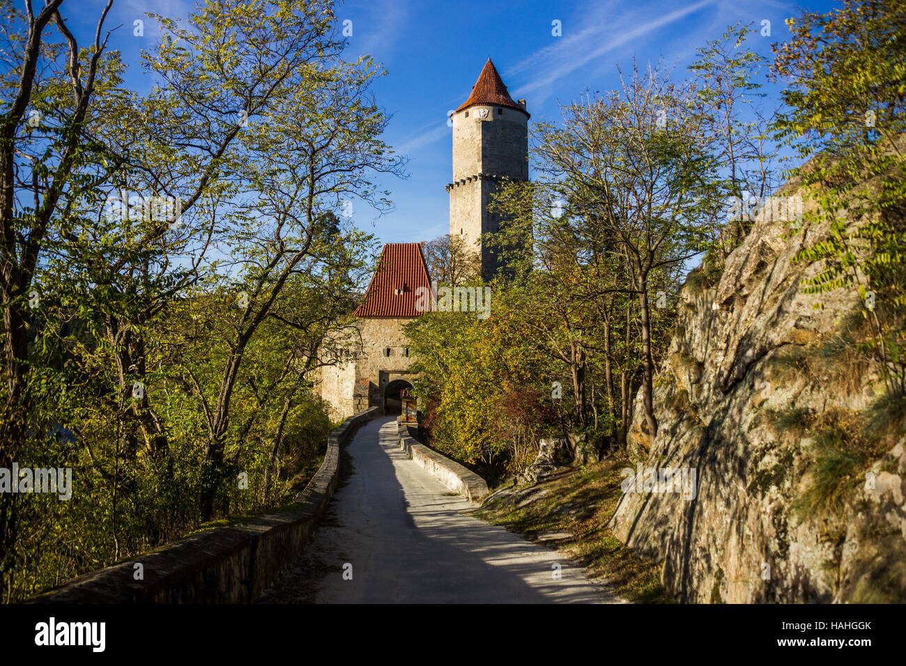 Zvikov castle, Czech republic Stock Photo - Alamy
