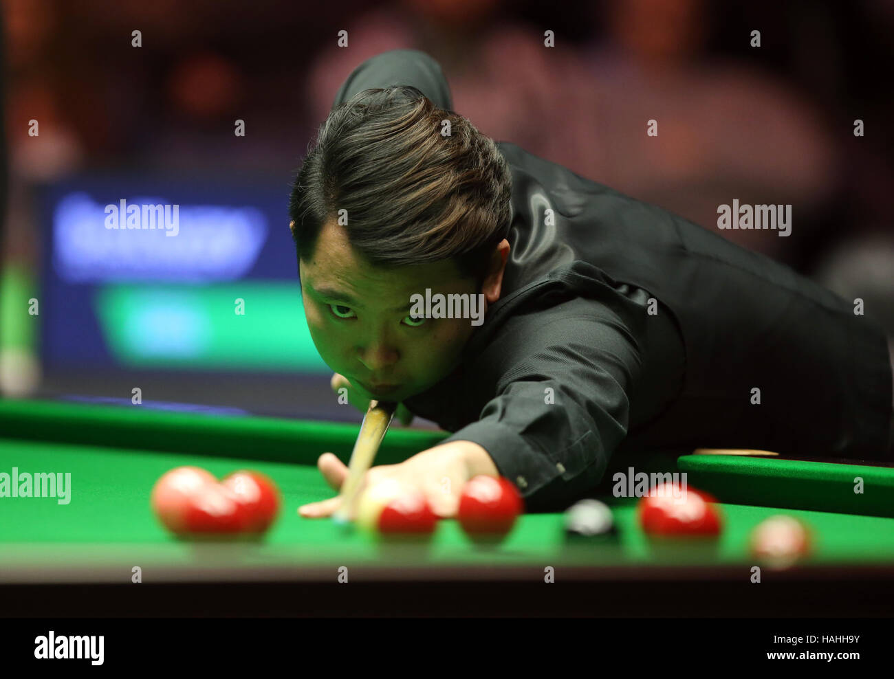 Match against mark selby on day eight uk championships 2016 hi-res ...