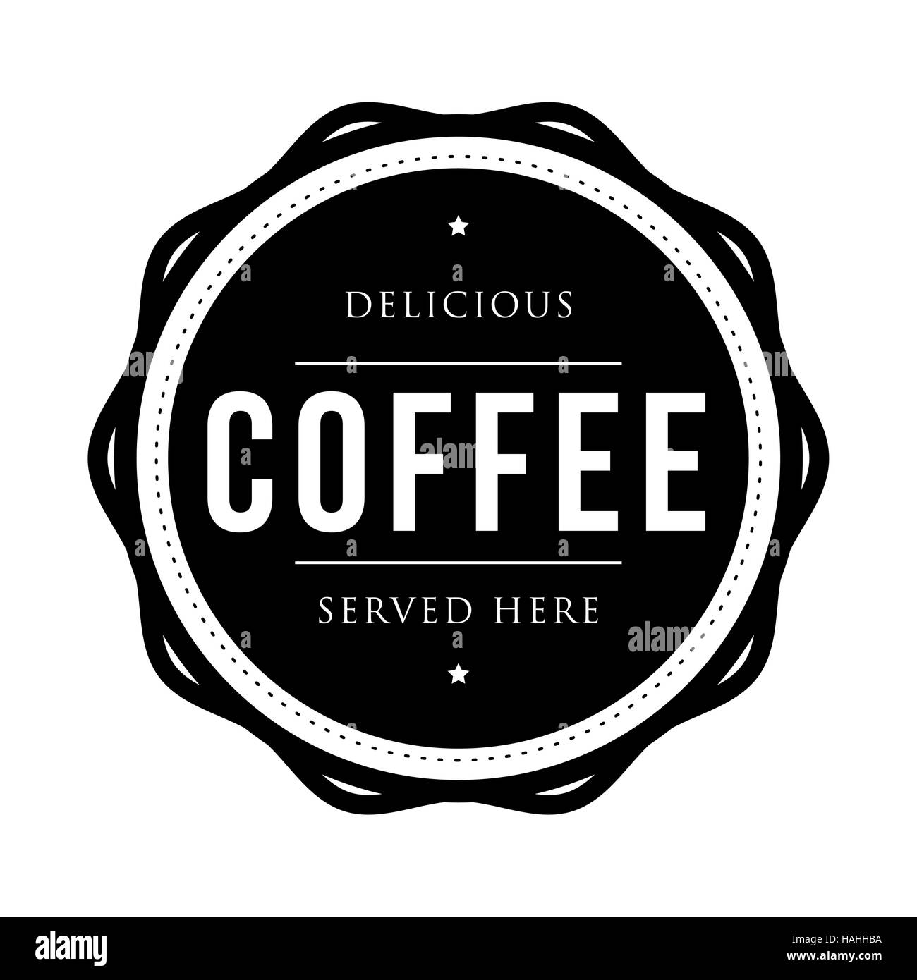 Coffee vintage stamp vector Stock Vector Image & Art - Alamy