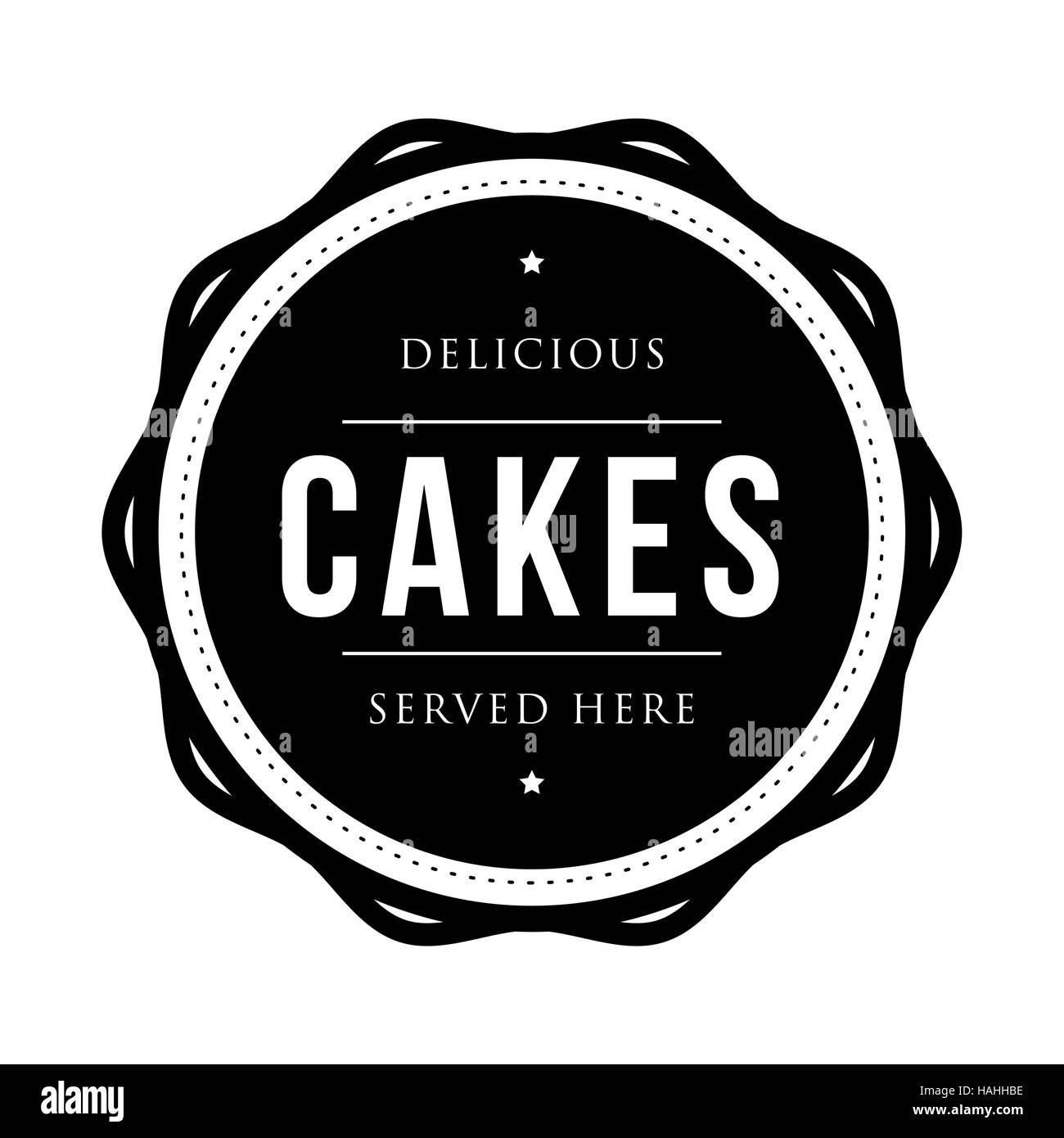 Cakes vintage stamp vector Stock Vector Image & Art - Alamy