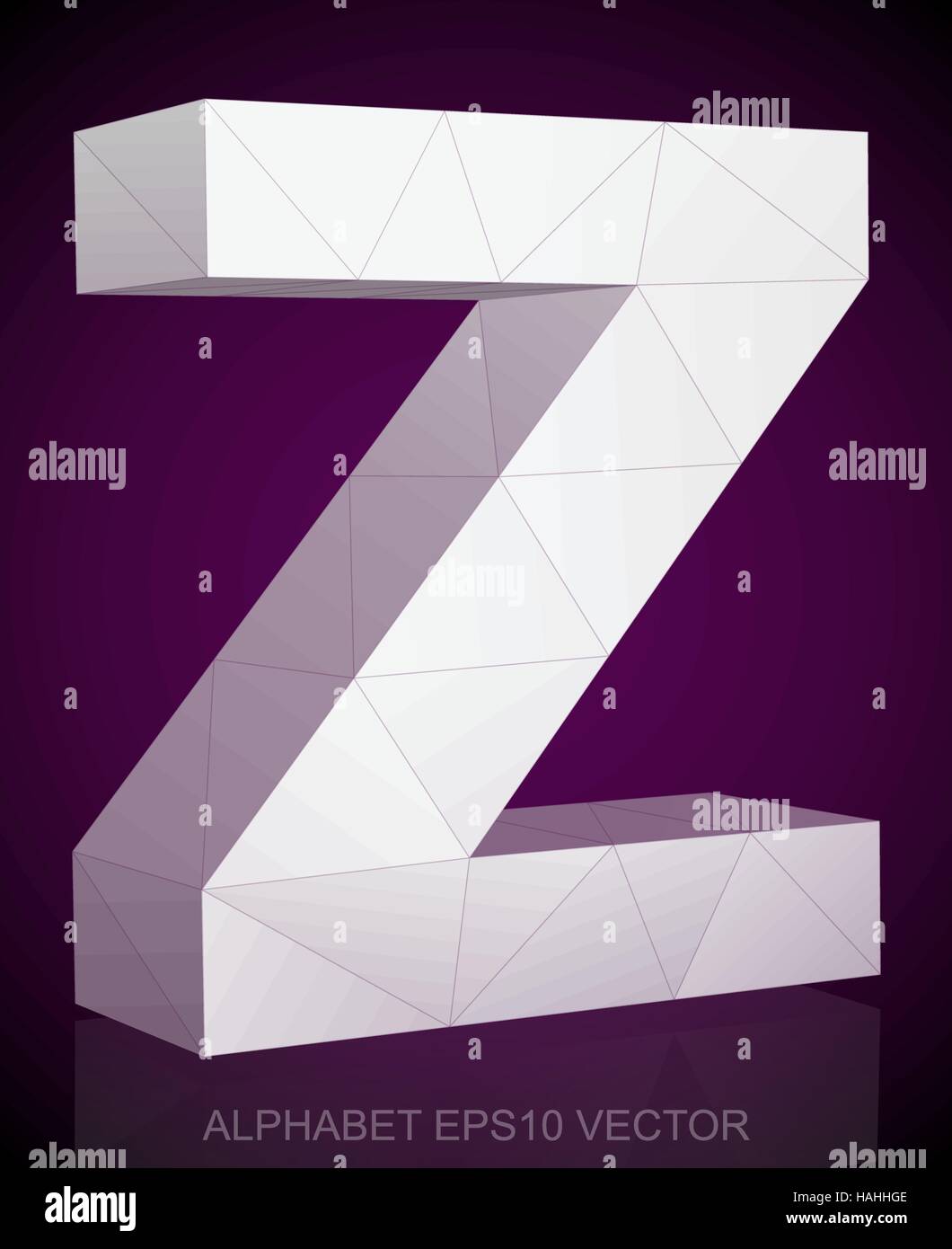 Purple z letter Stock Vector Images - Alamy