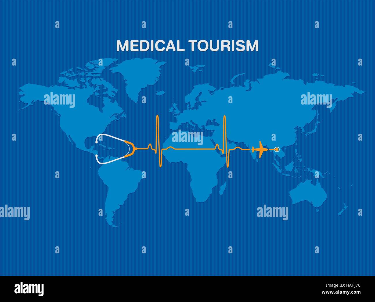 medical tourism vector background Stock Vector Image & Art - Alamy