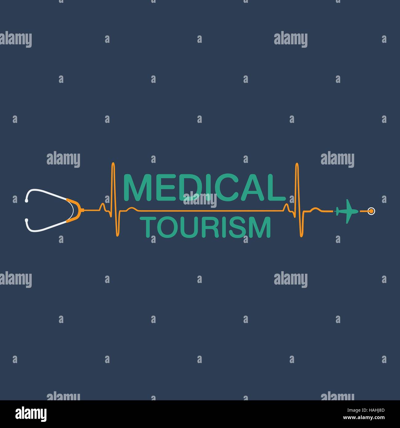 medical tourism vector background Stock Vector Image & Art - Alamy