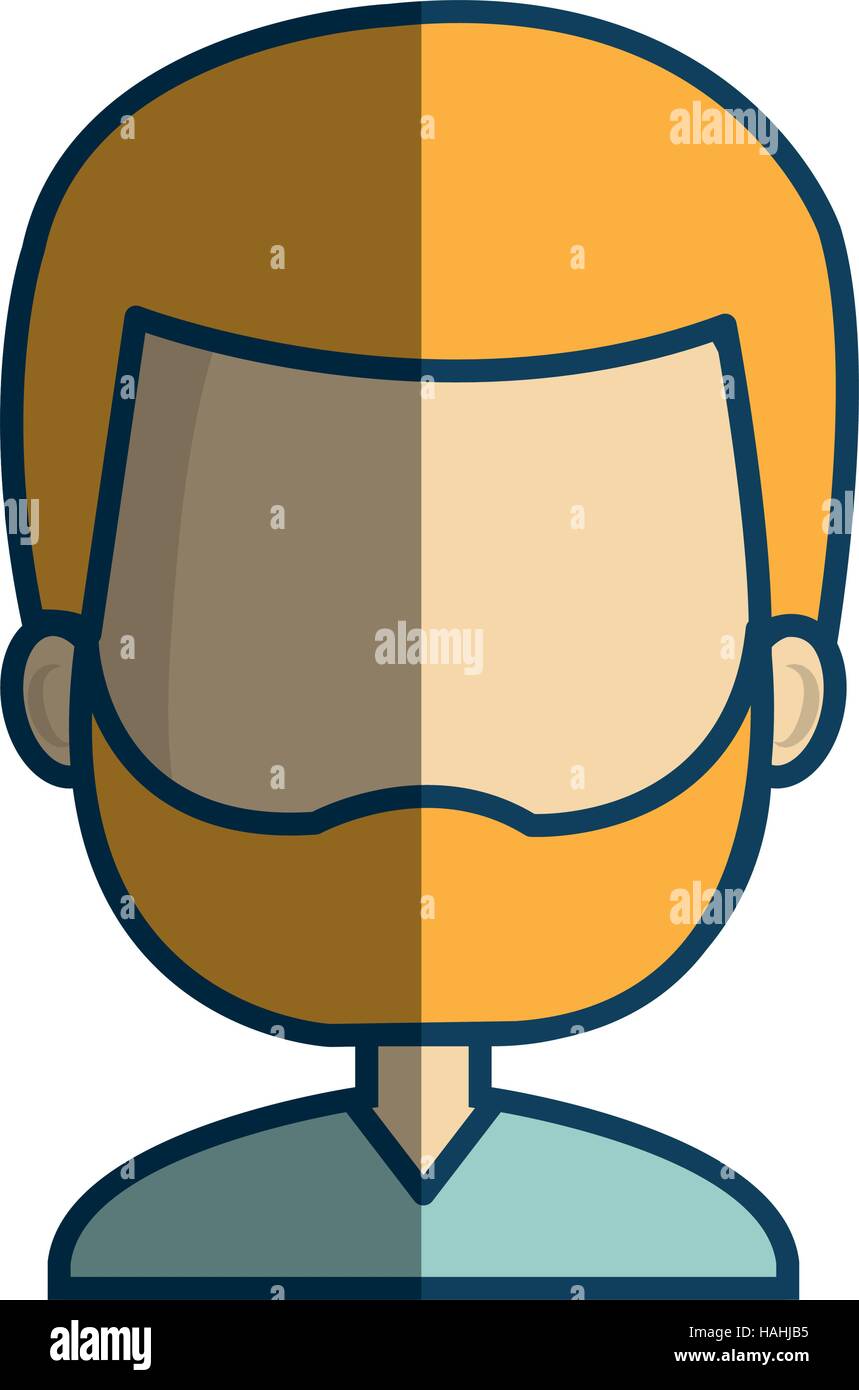 young man male avatar vector illustration design Stock Vector Image ...