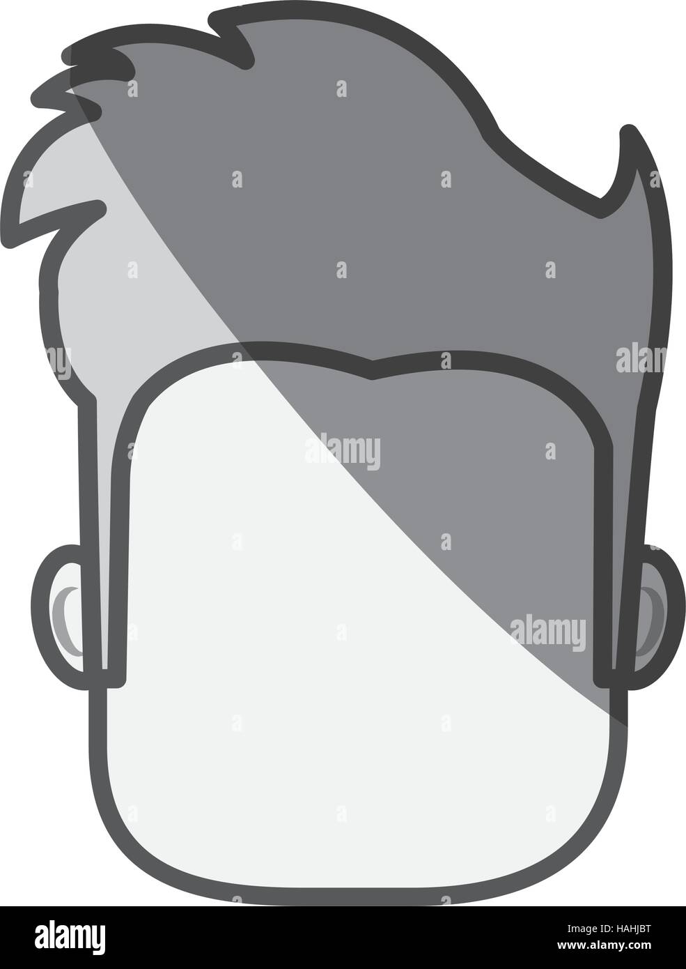 young man male avatar vector illustration design Stock Vector Image ...