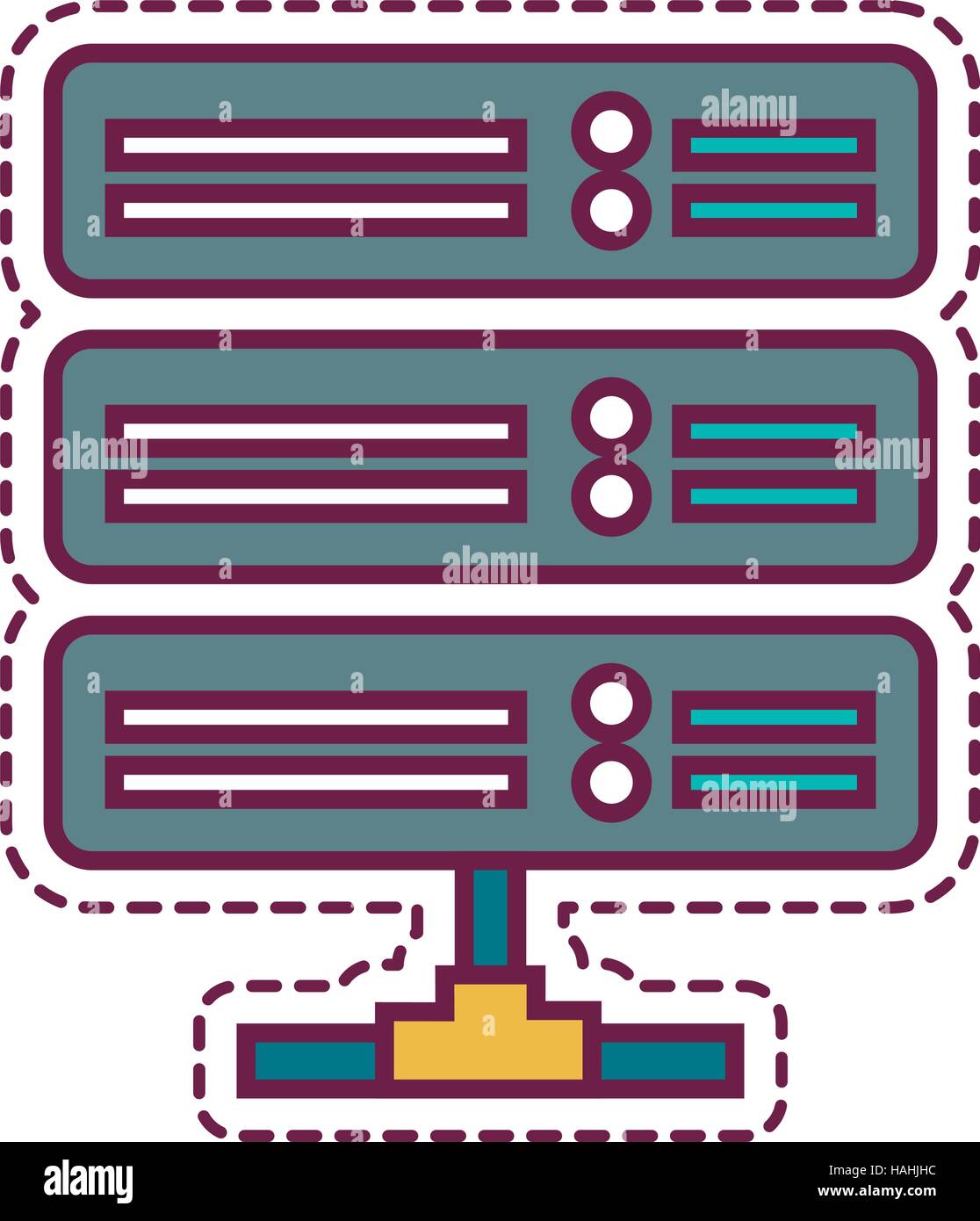 data center disk isolated icon vector illustration design Stock Vector Image & Art - Alamy