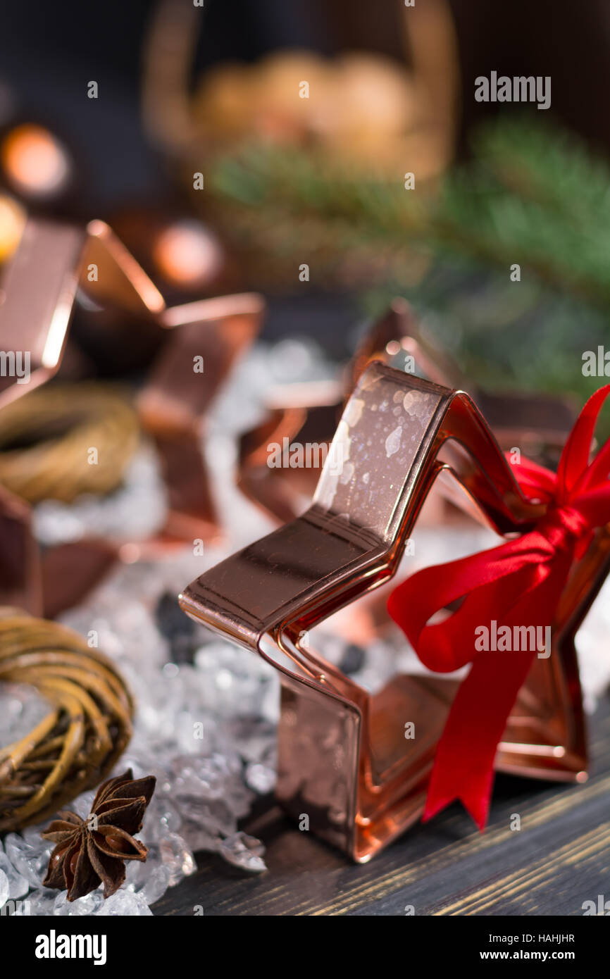 Star shaped copper decoration hi-res stock photography and images - Alamy