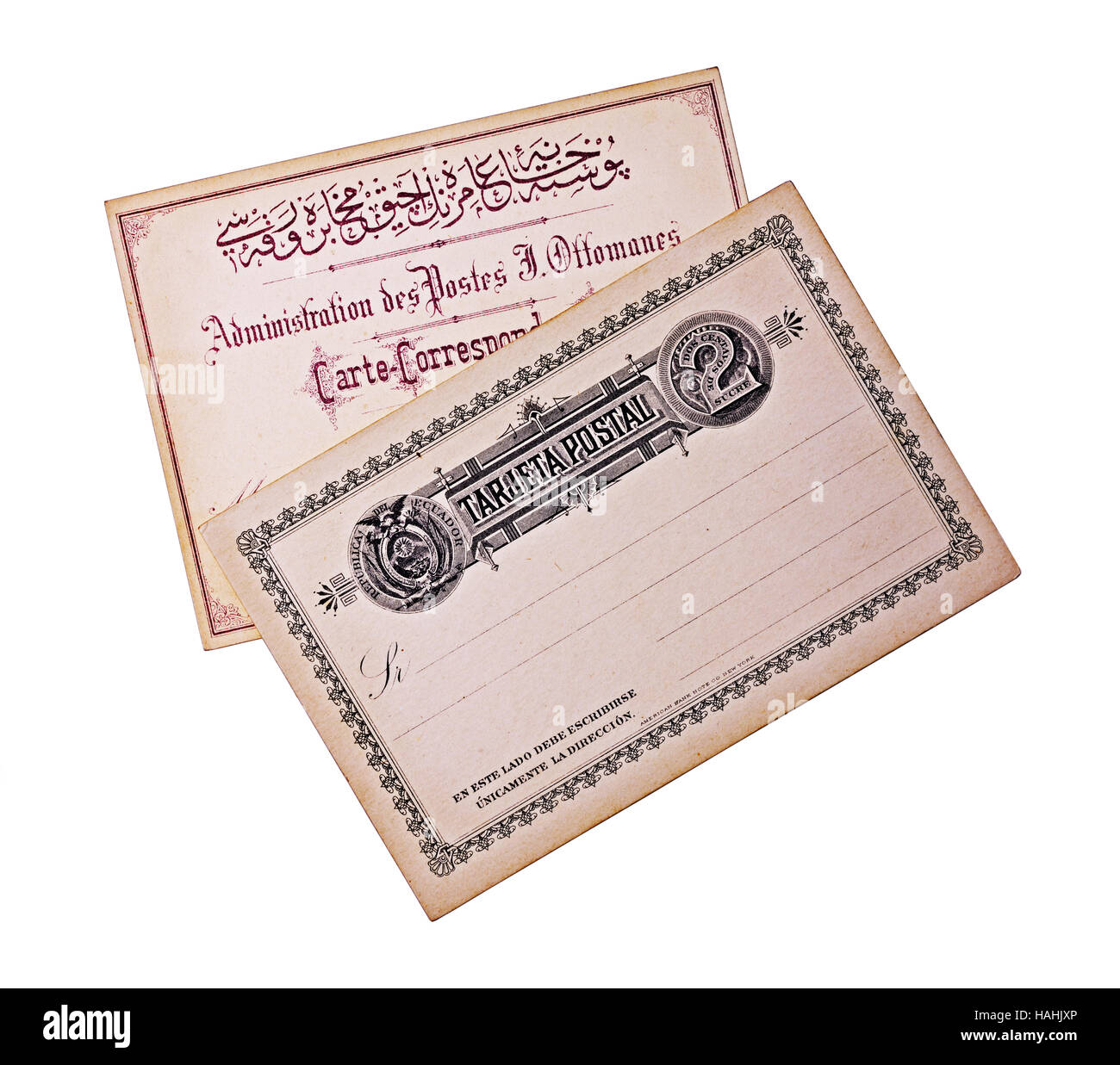 Blank postcards hi-res stock photography and images - Alamy