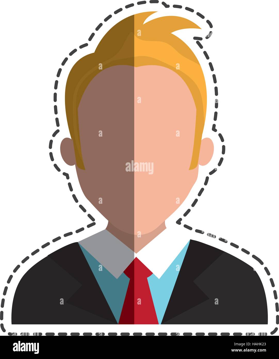 young man male avatar vector illustration design Stock Vector Image ...