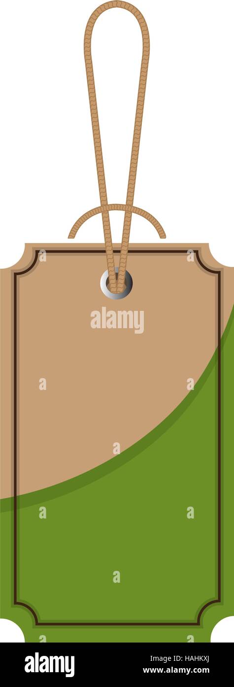 commercial carton board tag vector illustration design Stock Vector ...