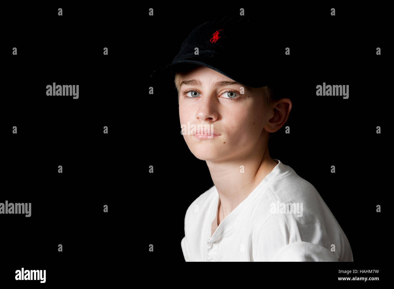 A good looking blond boy Stock Photo - Alamy