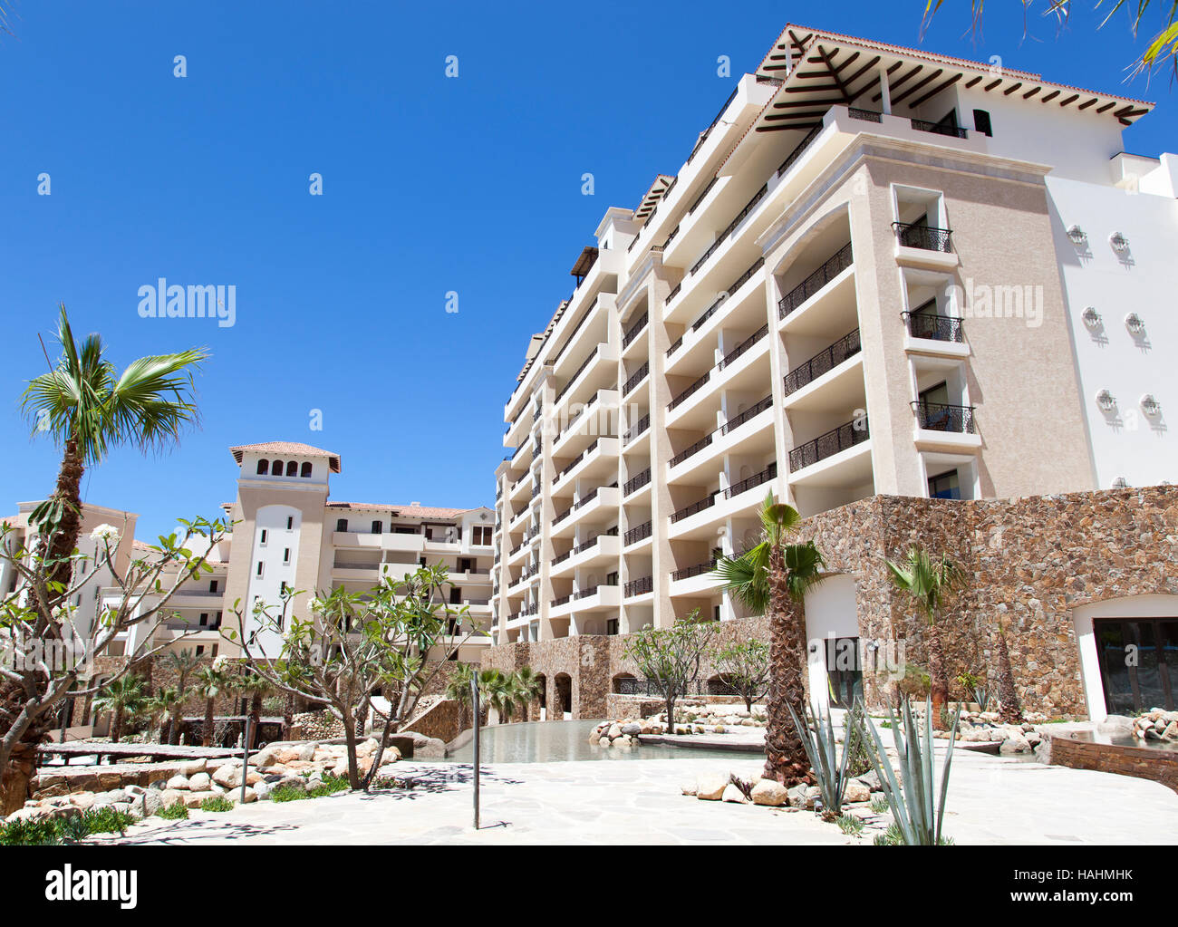 The resort building in Cabo San Lucas town (Mexico Stock Photo - Alamy