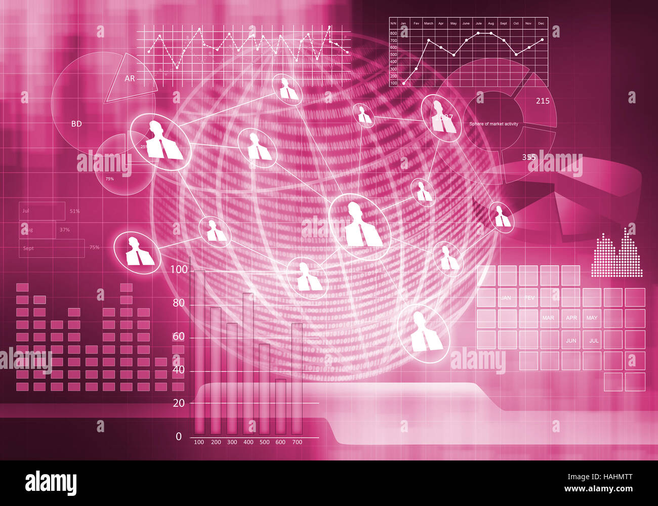 Digital background image with graphs and diagrams Stock Photo - Alamy
