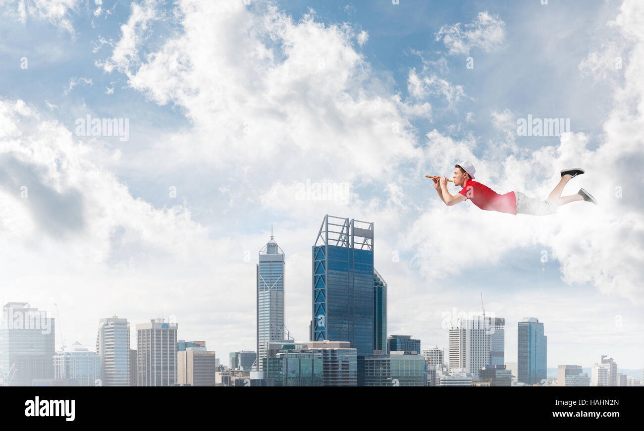 Feeling young and free Stock Photo - Alamy