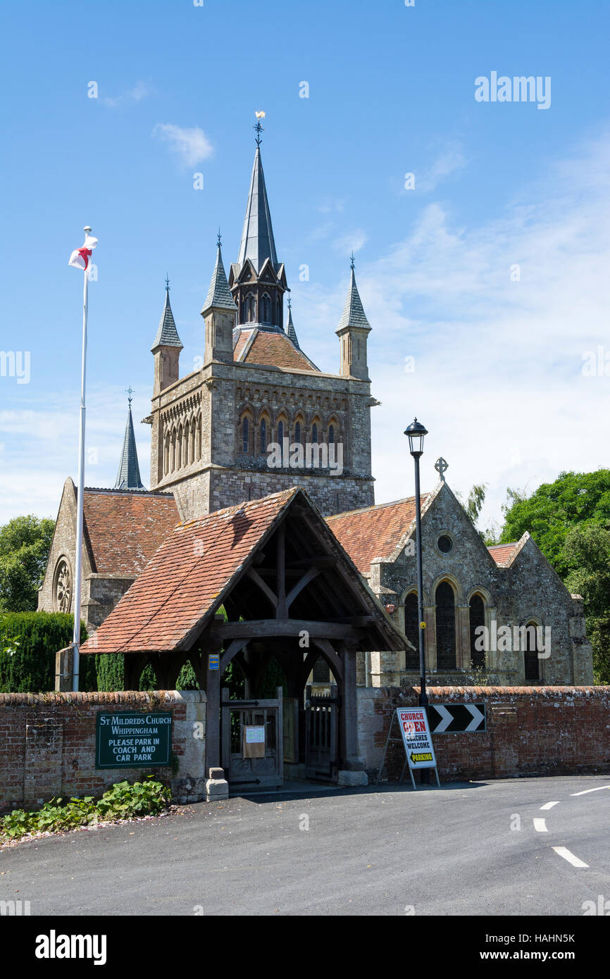 St Mildreds Church in Whippingham on the Isle of Wight, England, UK ...
