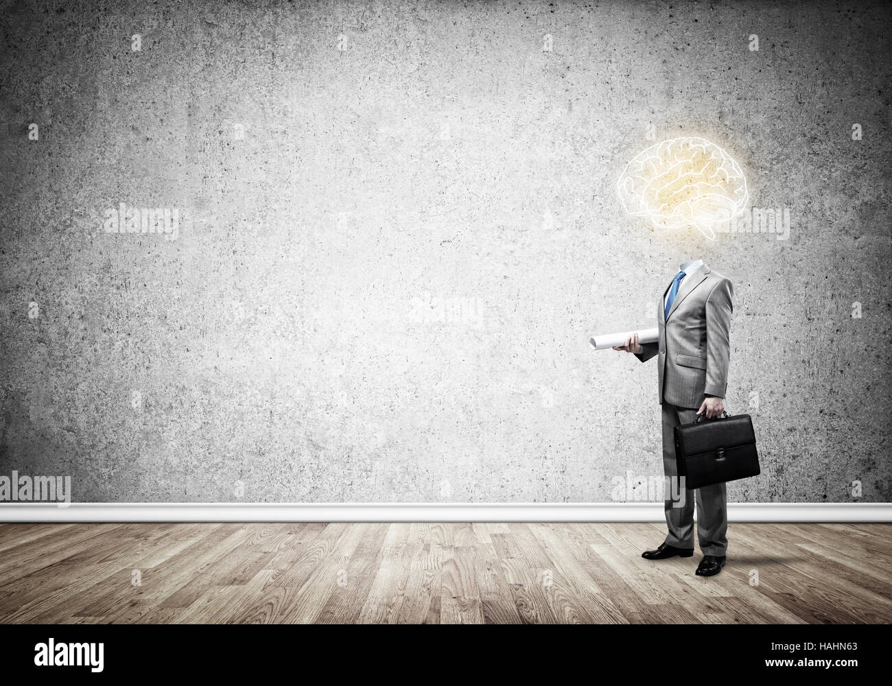 Man of great mind Stock Photo - Alamy