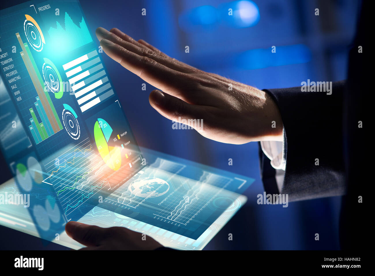 New technologies in use Stock Photo - Alamy