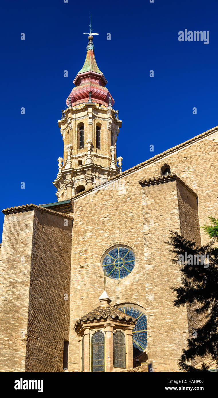 Zaragoza cathedral of san salvador hi-res stock photography and images ...