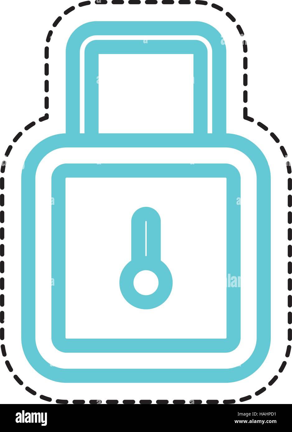 safe padlock security isolated icon vector illustration design Stock ...