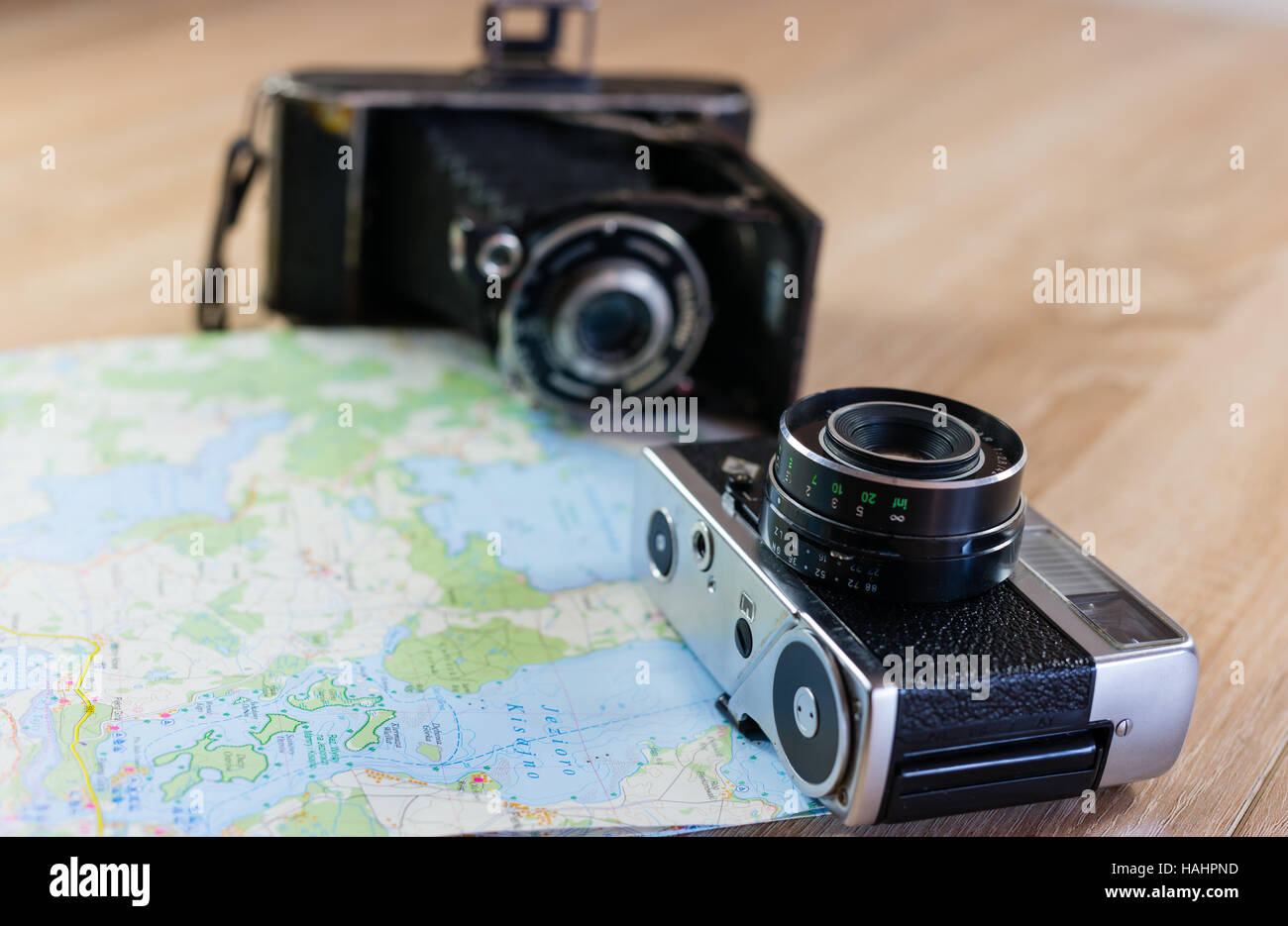 Analog map hi-res stock photography and images - Alamy