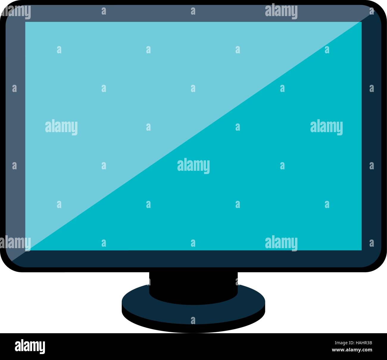 monitor desktop computer icon vector illustration design Stock Vector ...