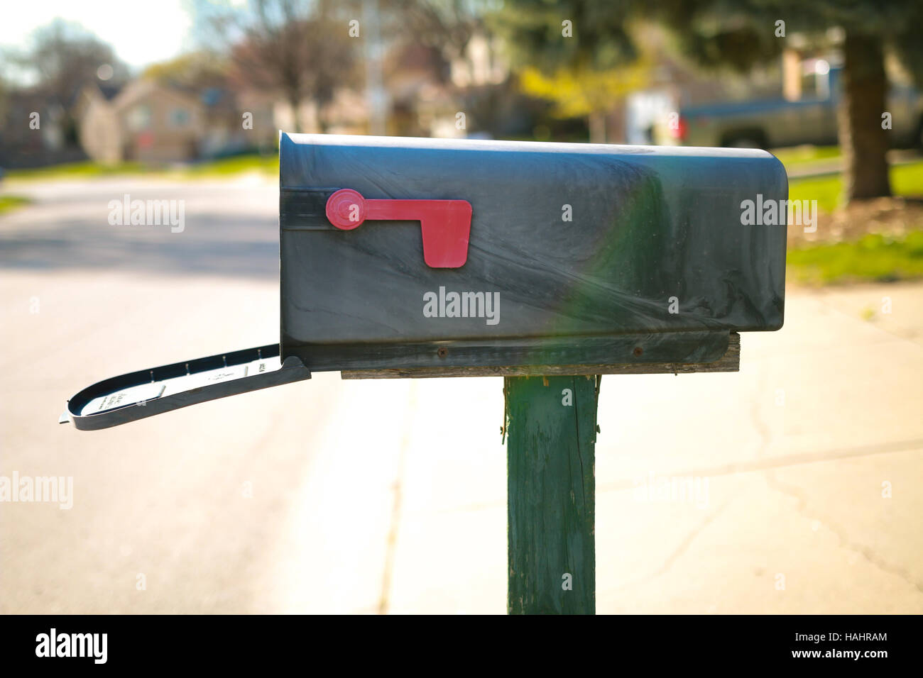 Mailbox on the street Stock Photo - Alamy