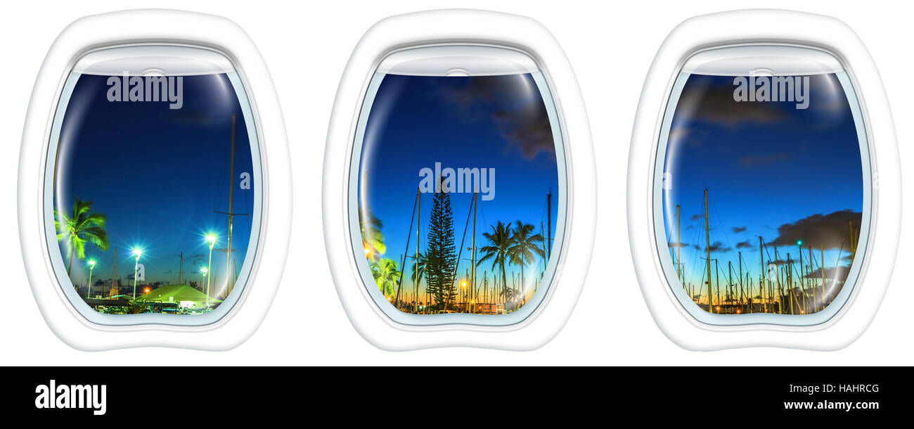 Honolulu aerial hi-res stock photography and images - Alamy