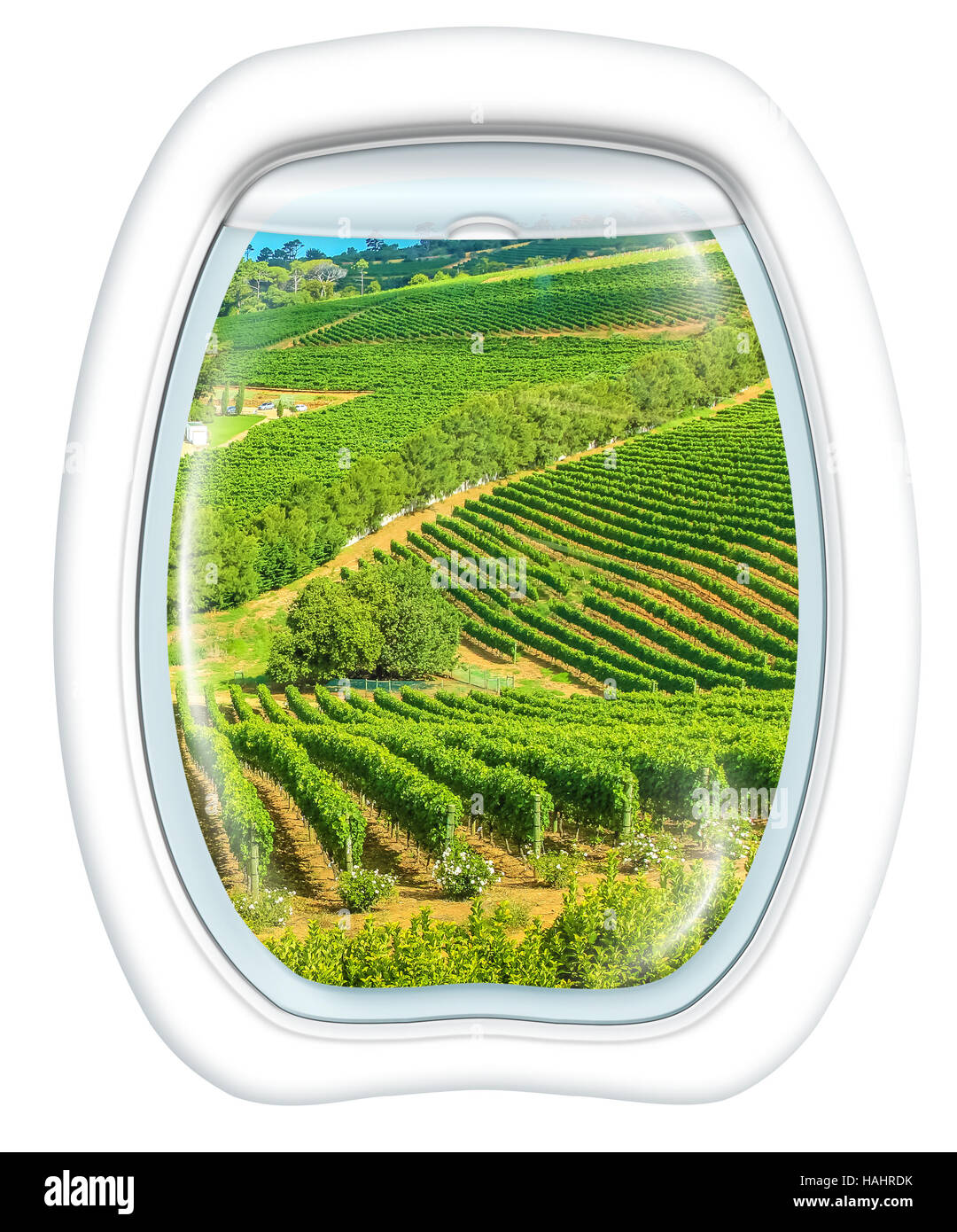 Scenic view hills valley Cut Out Stock Images & Pictures - Alamy