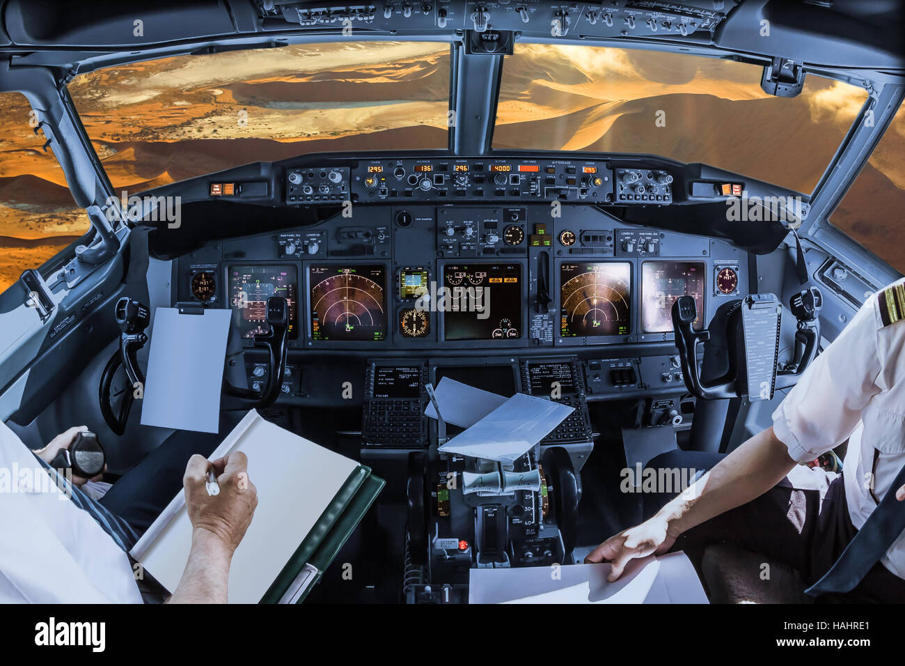 African pilot cockpit hi-res stock photography and images - Alamy