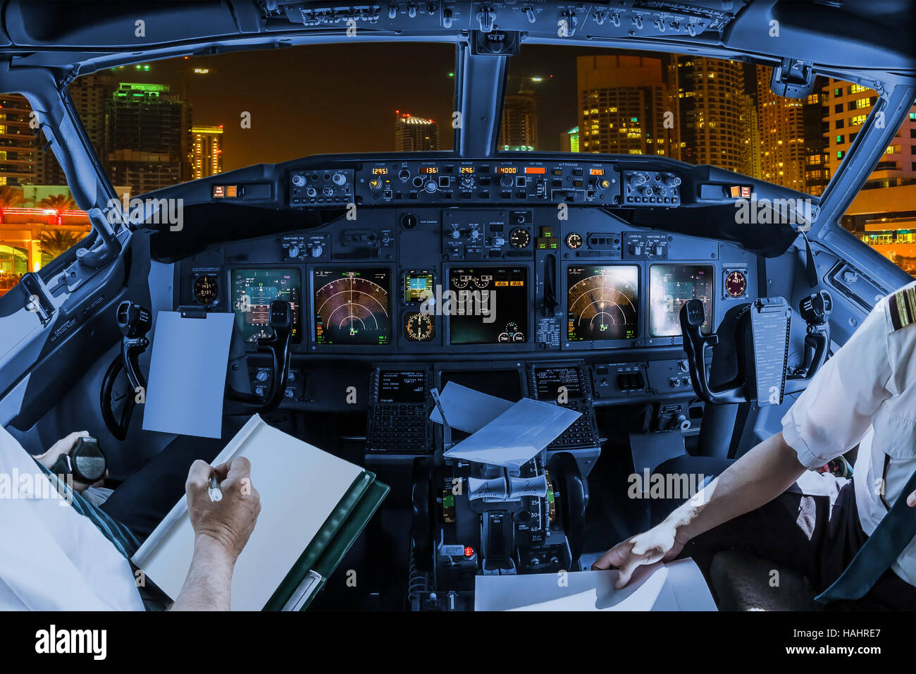Dubai Marina Cockpit Stock Photo - Alamy