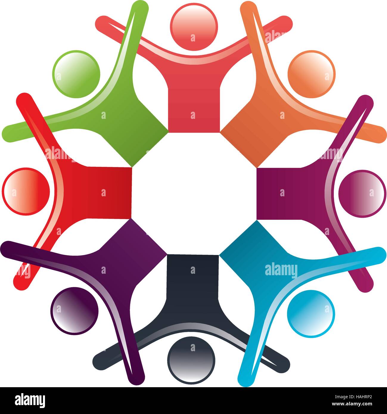 people silhouette teamwork icon vector illustration design Stock Vector ...