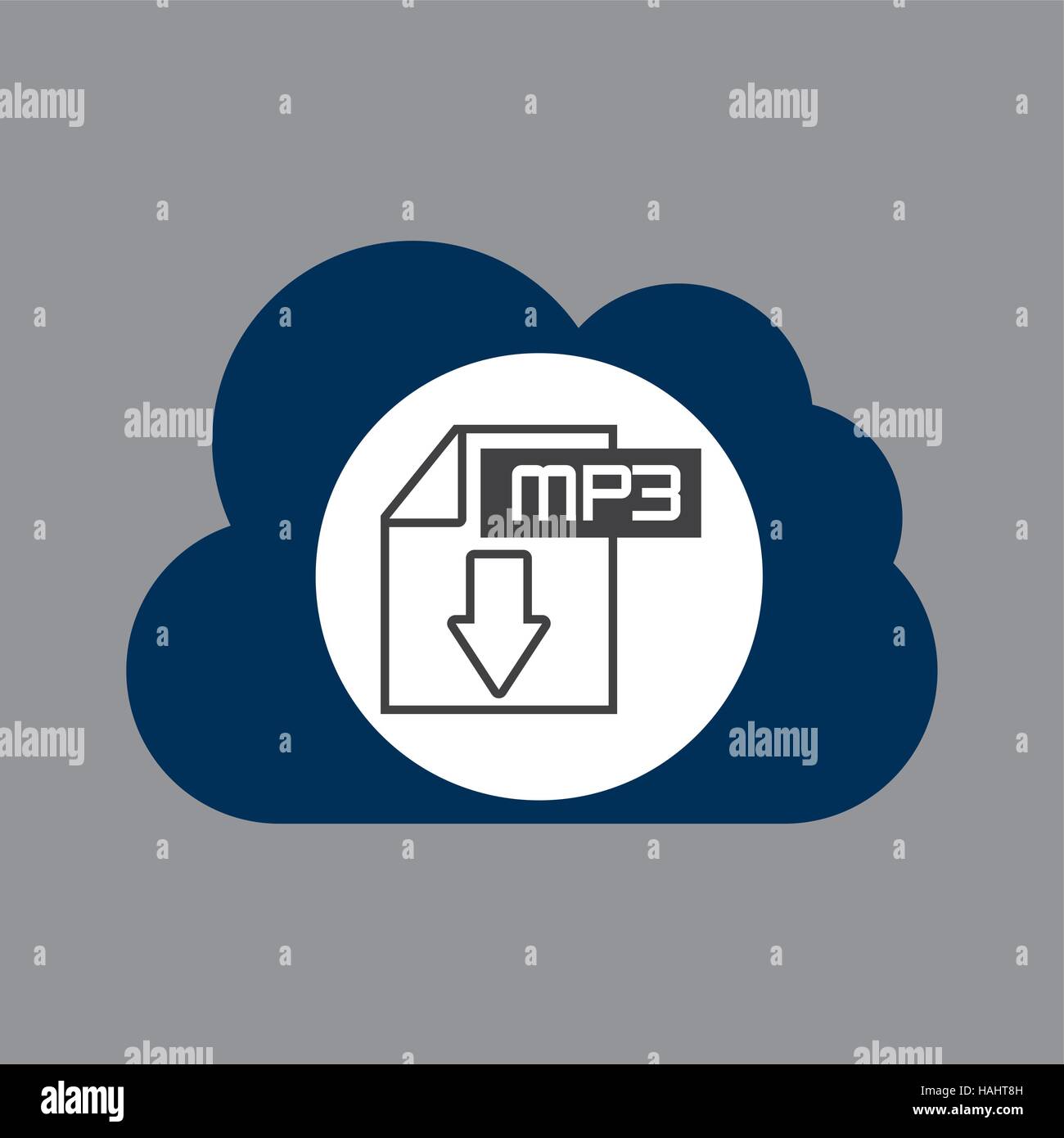 Silhouette with headphones man profile hi-res stock photography and ...
