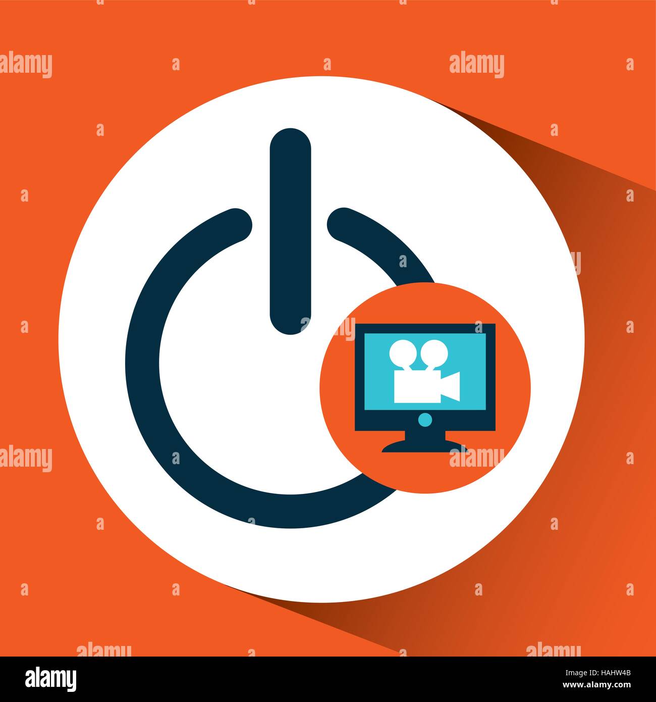 Powerbook button Stock Vector Images - Alamy