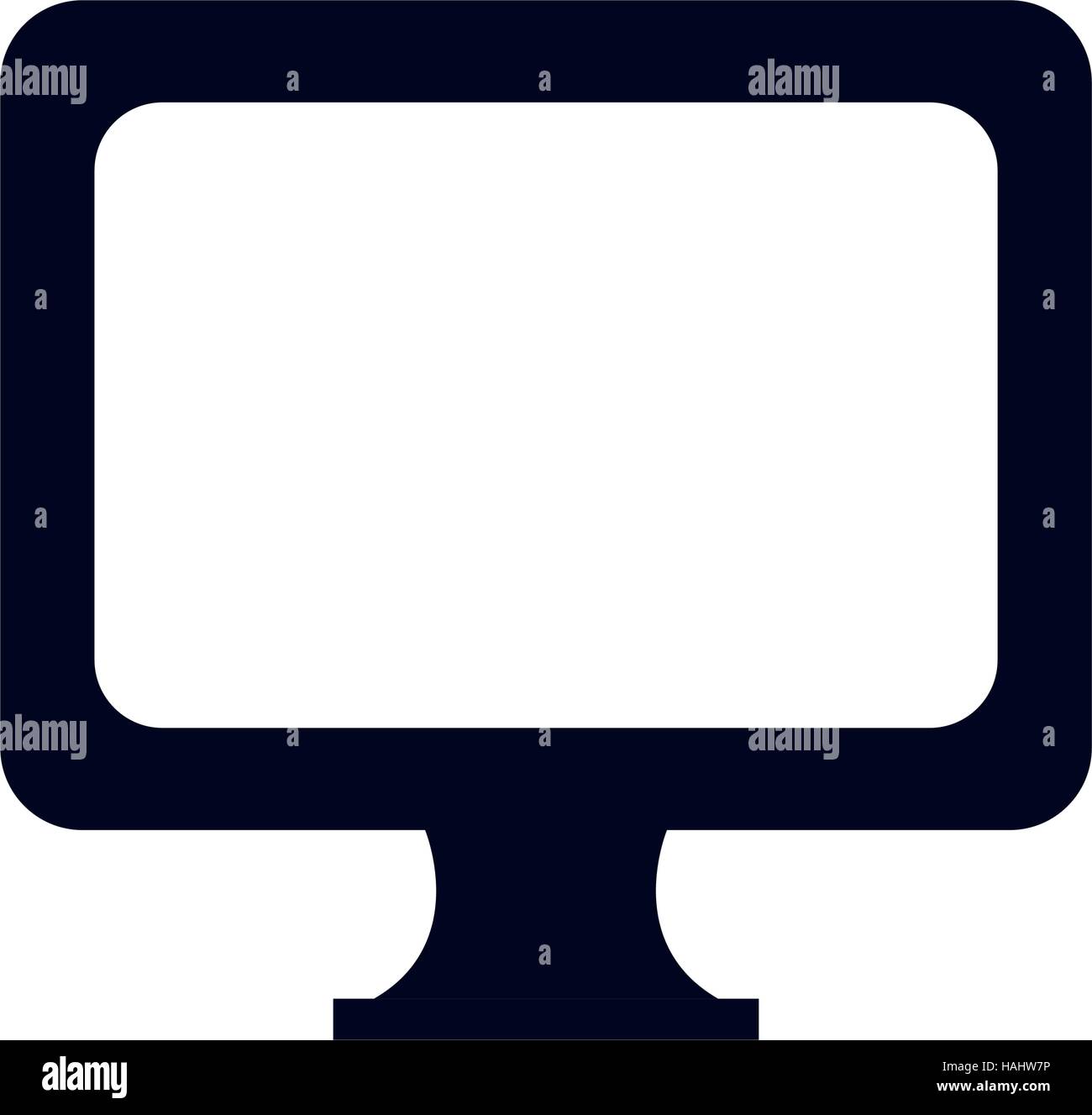 monitor desktop computer icon vector illustration design Stock Vector ...