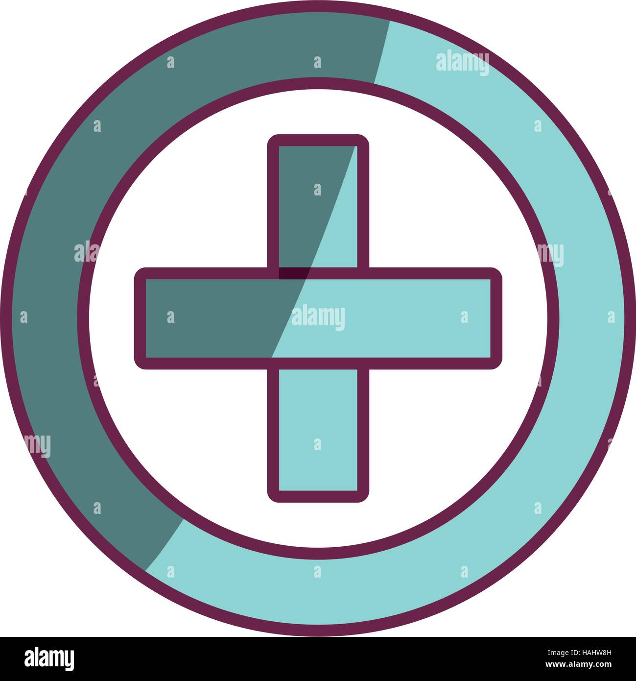 plus symbol silhouette isolated icon vector illustration design Stock ...