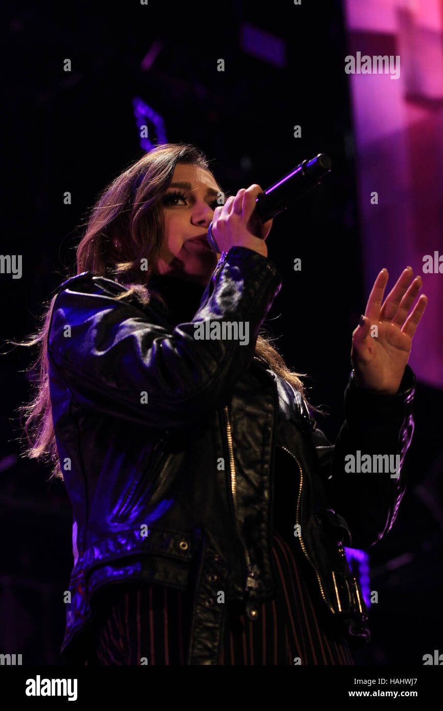 Daya performs in concert during the 106.1 KISS FM's Jingle Ball 2016 ...
