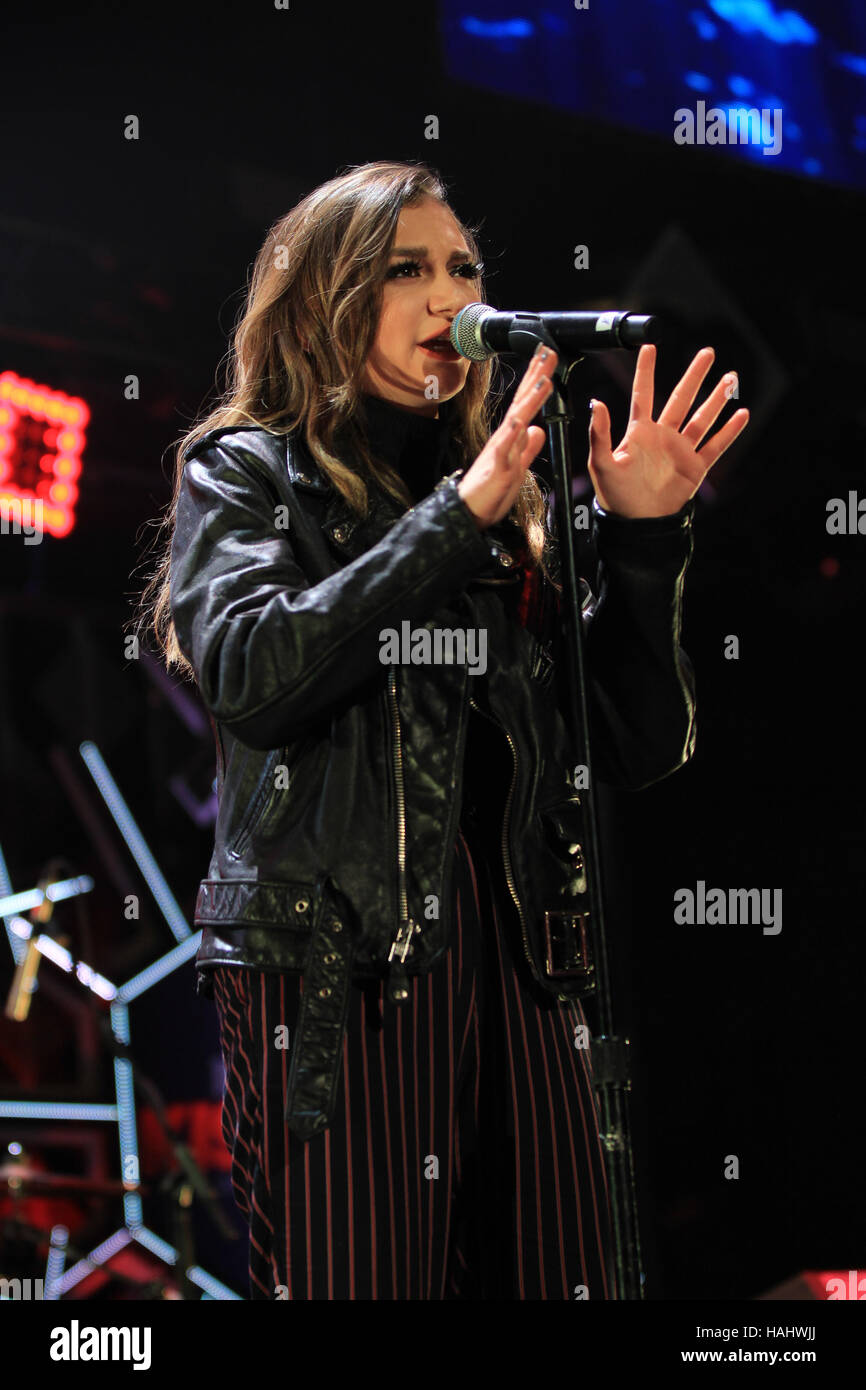 Daya performs in concert during the 106.1 KISS FM's Jingle Ball 2016 ...