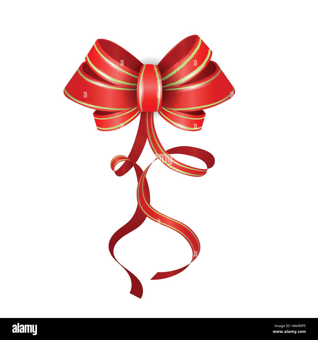 Red bow. Vector Stock Vector Image & Art - Alamy