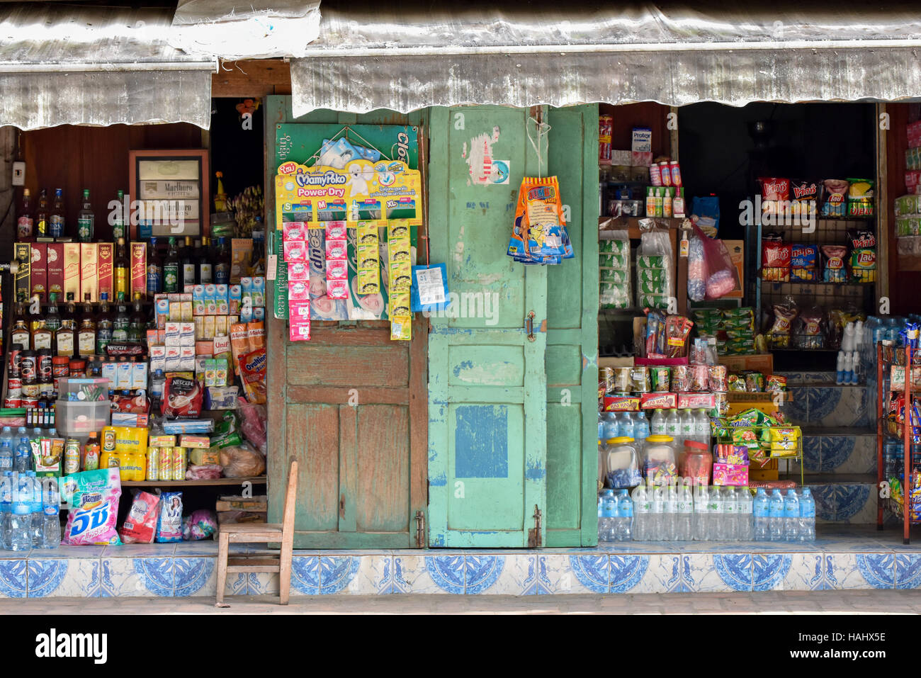 Shop Luang Prabang Laos Stock Photo - Alamy
