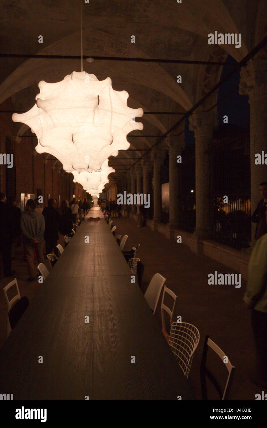 New design of lighting. Milano, Lombardia. Italy Stock Photo - Alamy