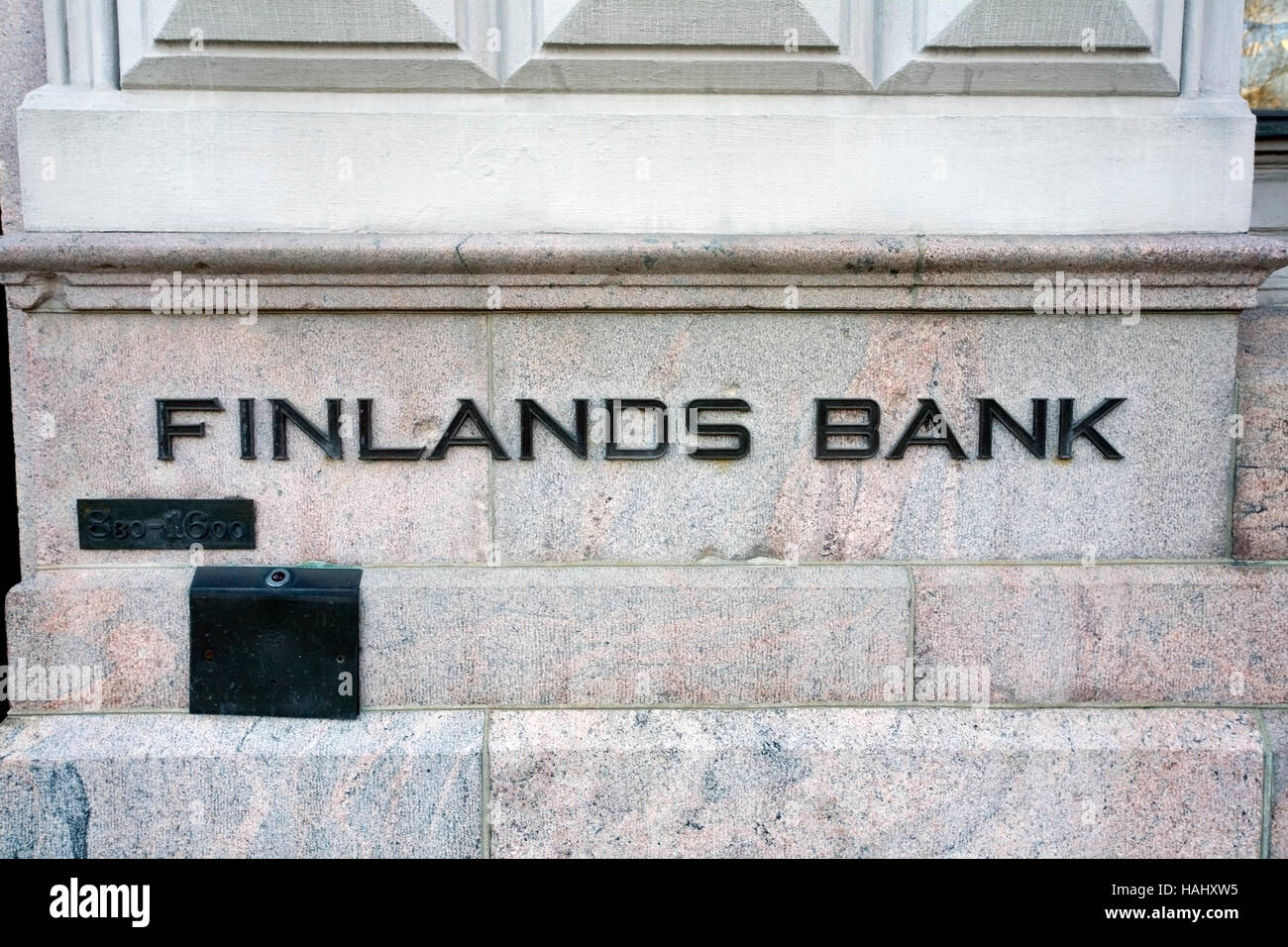 The Bank of Finland, Head Office in Helsinki Stock Photo - Alamy