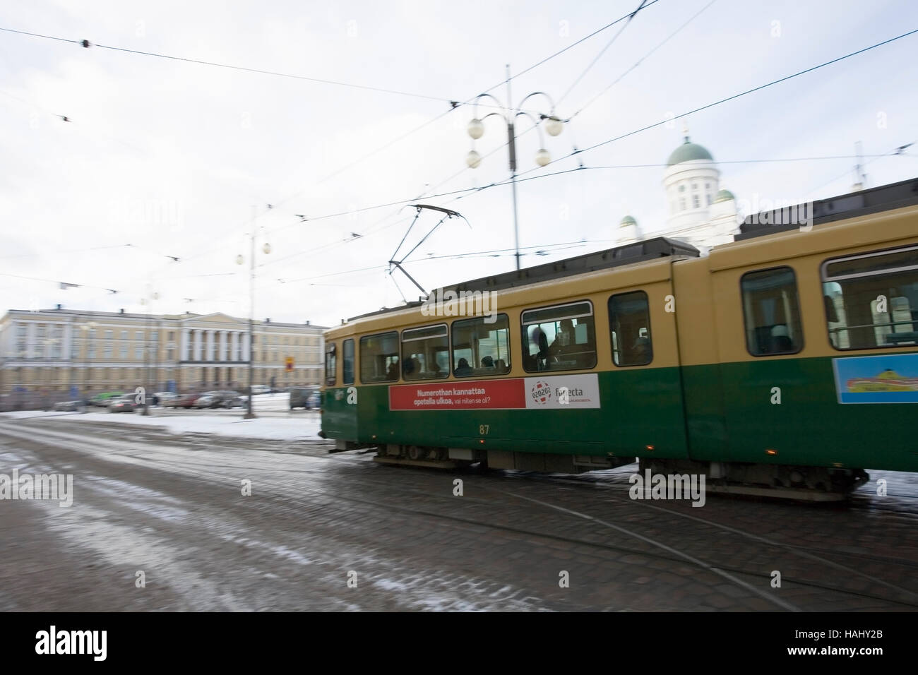 Old tram helsinki finland hi-res stock photography and images - Alamy
