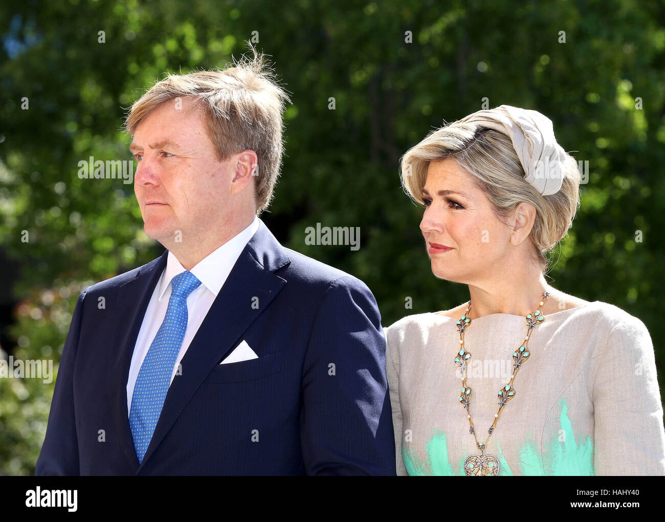 Willem-Alexander of the Netherlands and Queen Máxima of the Netherlands ...