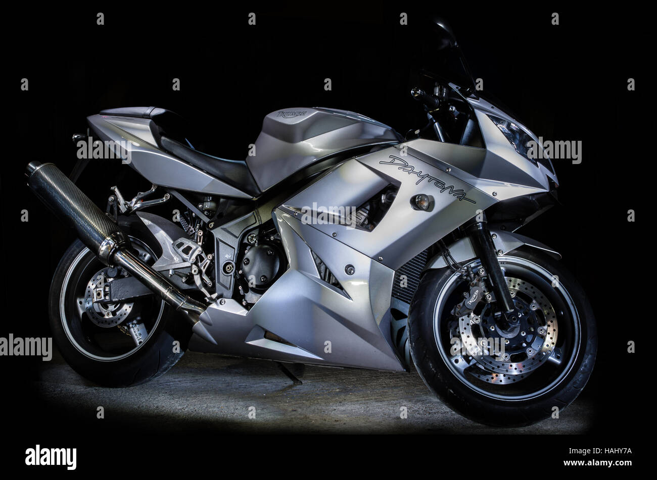 Biker riding motorcycle low angle hi-res stock photography and images ...