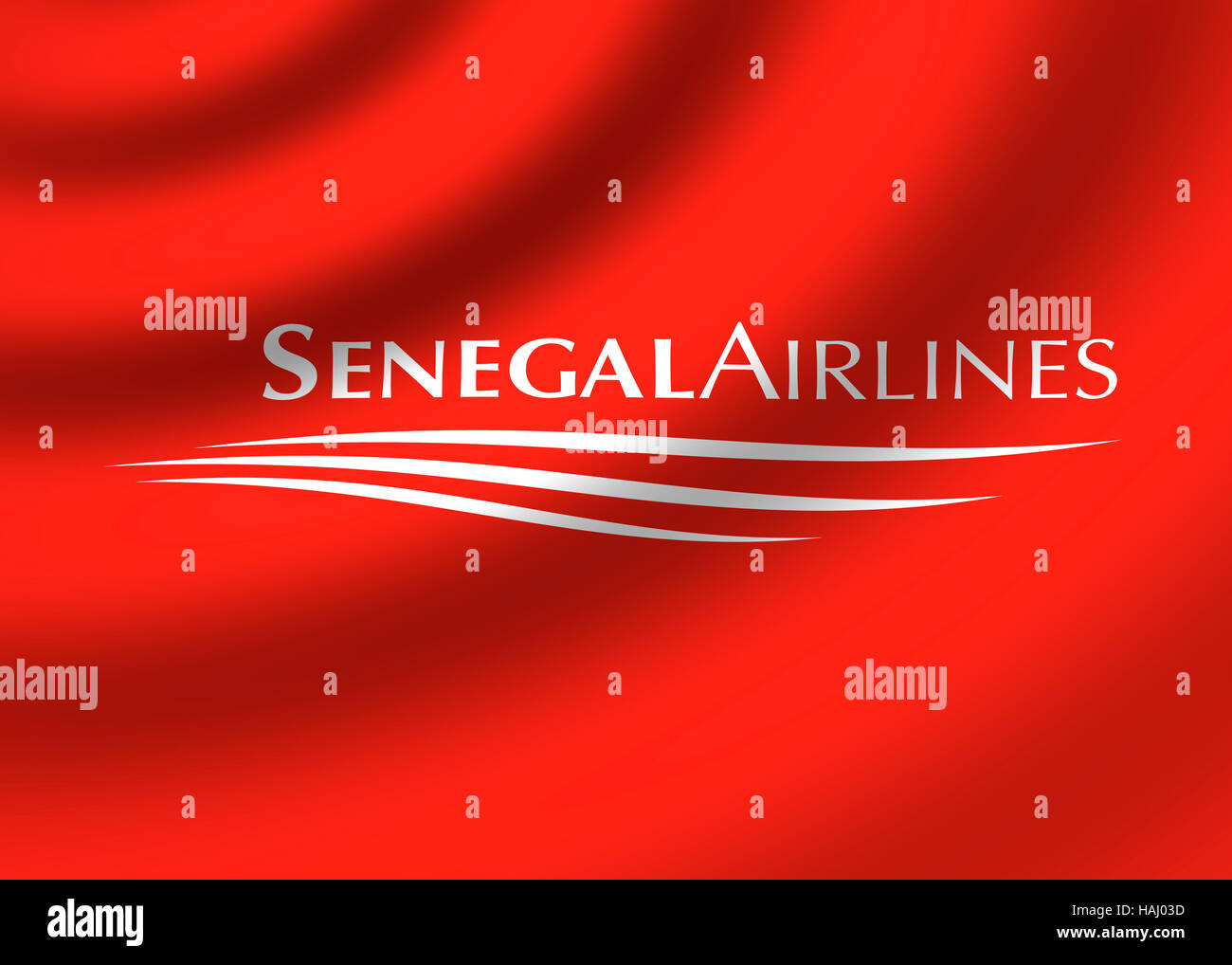 Senegal Airlines Air logo Stock Photo - Alamy