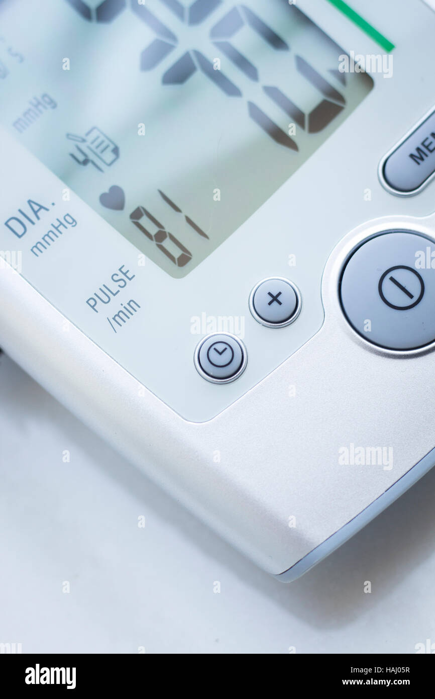 Portable hand held domestic cardiac blood pressure and irregular heart ...