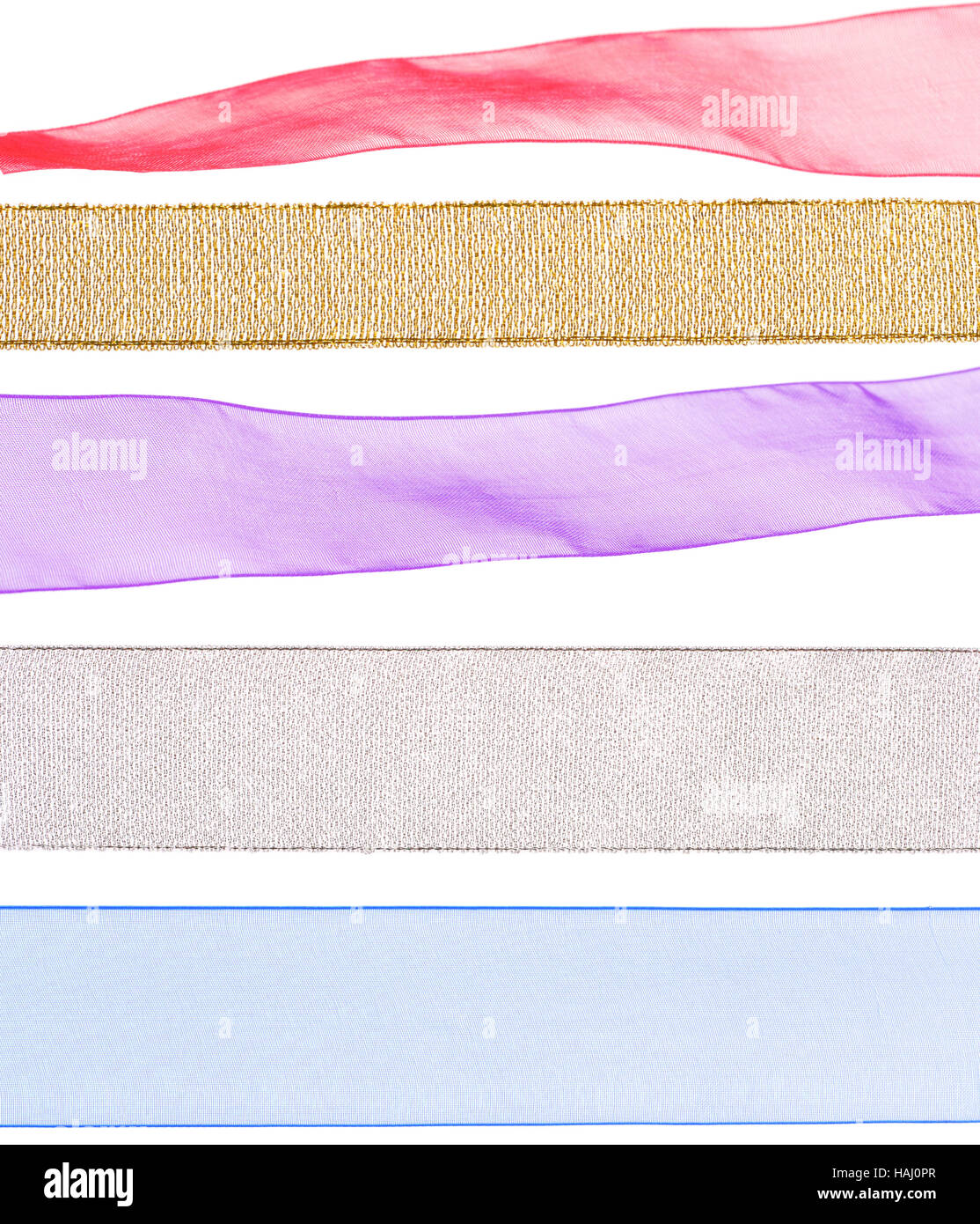 colorful ribbon textures for decorating Stock Photo - Alamy