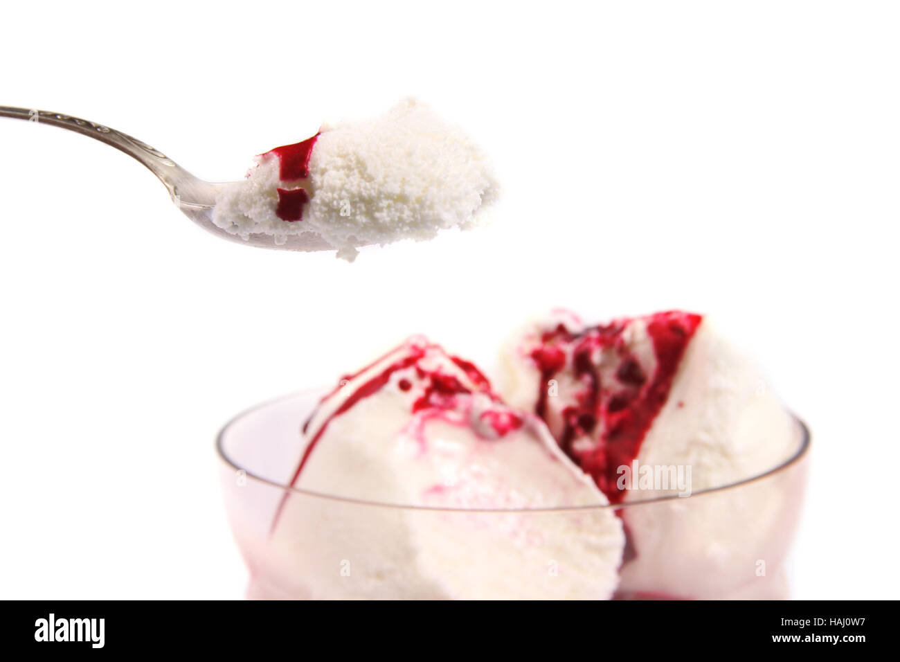 Eating ice cream Stock Photo - Alamy